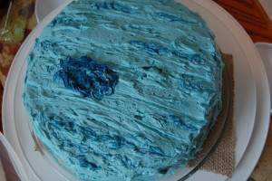 Planet Neptune Cake | The Sugar Pixie