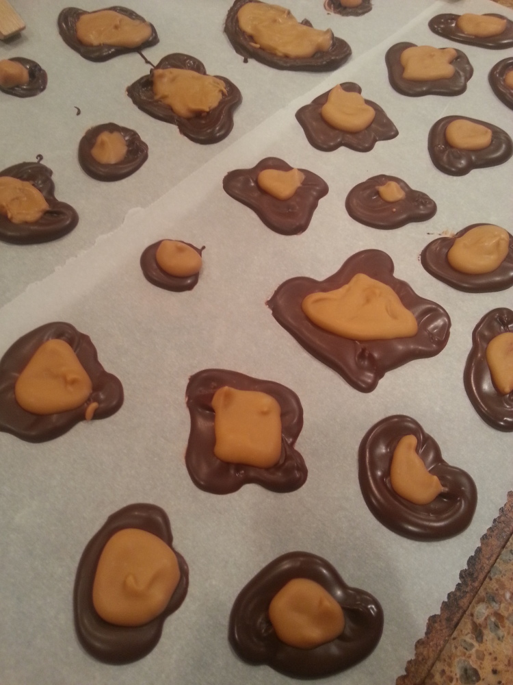 Chocolate and Butterscotch Leopard Spots | The Sugar Pixie